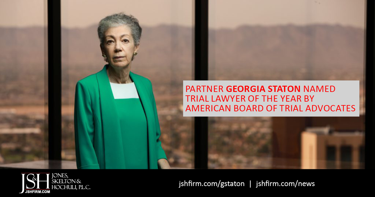 JSH Partner Georgia Staton Named Trial Lawyer of the Year by American ...